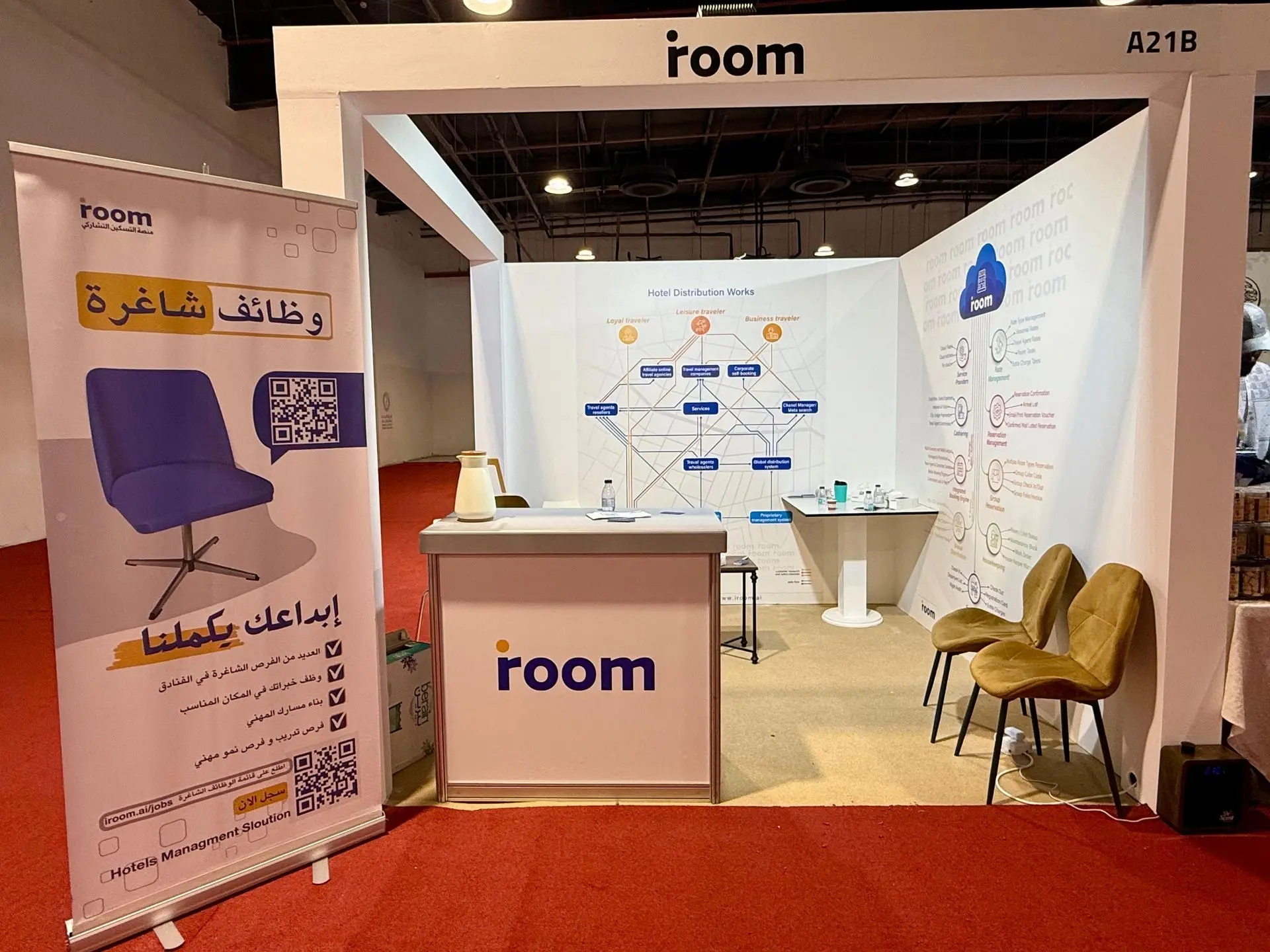 مشاركة متميزة في معرض مكة الدولي للفنادق والمطاعم 2024 | iroom